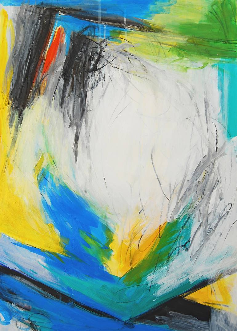 Why and Why Painting by Alvin Tan | Saatchi Art