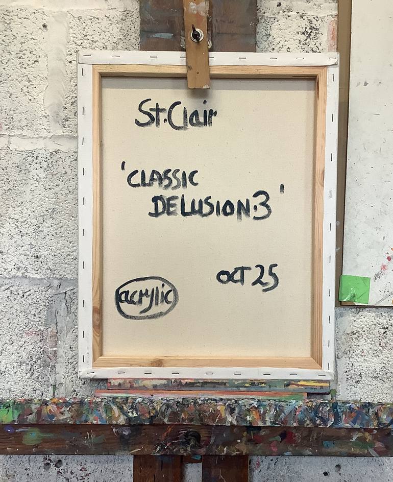 Classic Delusion-3 Painting by Julian St Clair | Saatchi Art