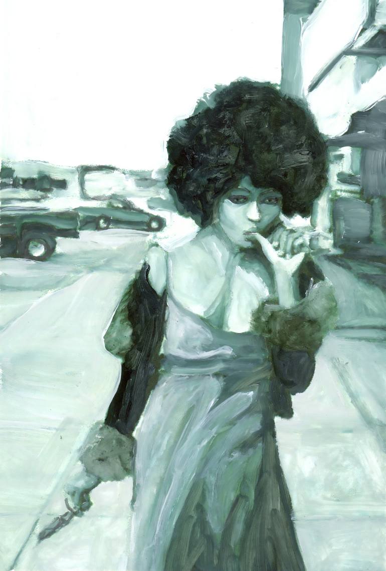 Diana Ross, ribs Painting by Christy Powers | Saatchi Art
