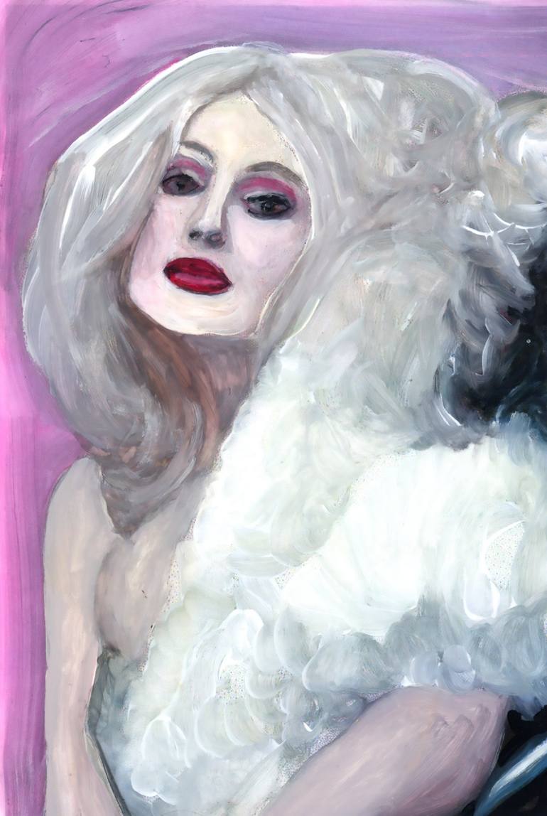 Candy Darling Painting by Christy Powers | Saatchi Art
