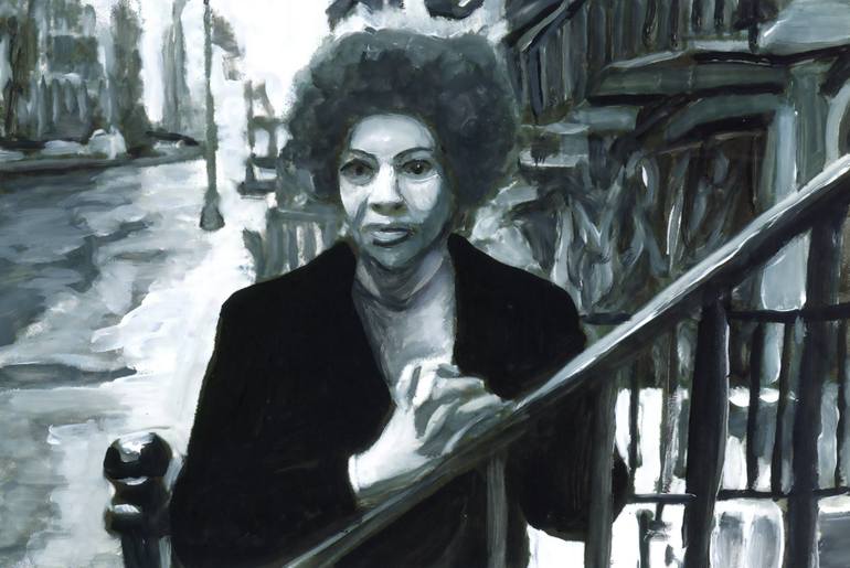 Toni Morrison Painting by Christy Powers | Saatchi Art