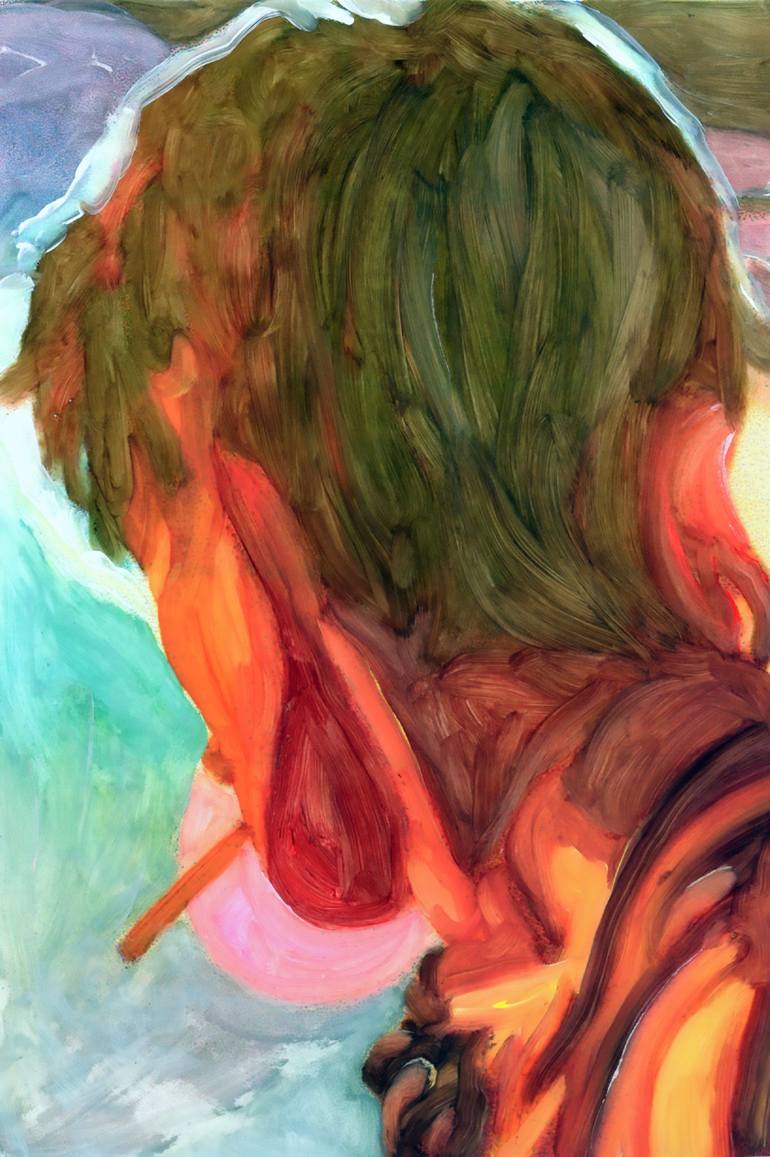 Rowland Howard Painting by Christy Powers | Saatchi Art