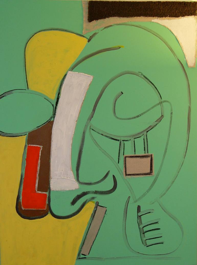 The Twin I - SOLD Painting by Sam Kavenchy | Saatchi Art