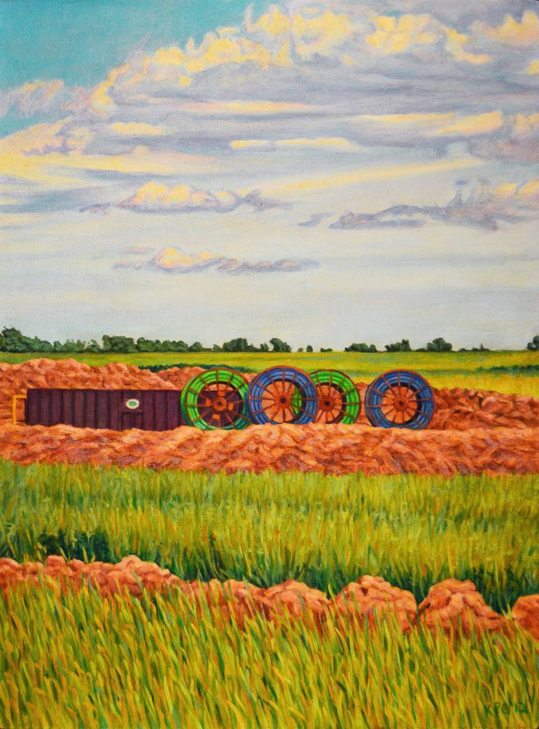 Whimsical Design Painting by Kenneth Cobb | Saatchi Art