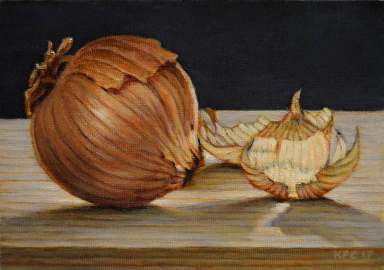Onion Painting by Kenneth Cobb | Saatchi Art