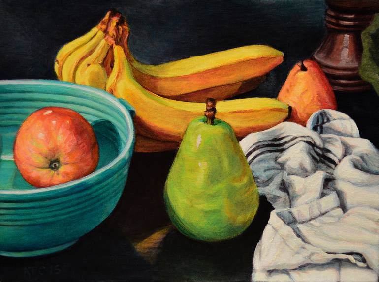 Still Life Assortment Painting by Kenneth Cobb | Saatchi Art