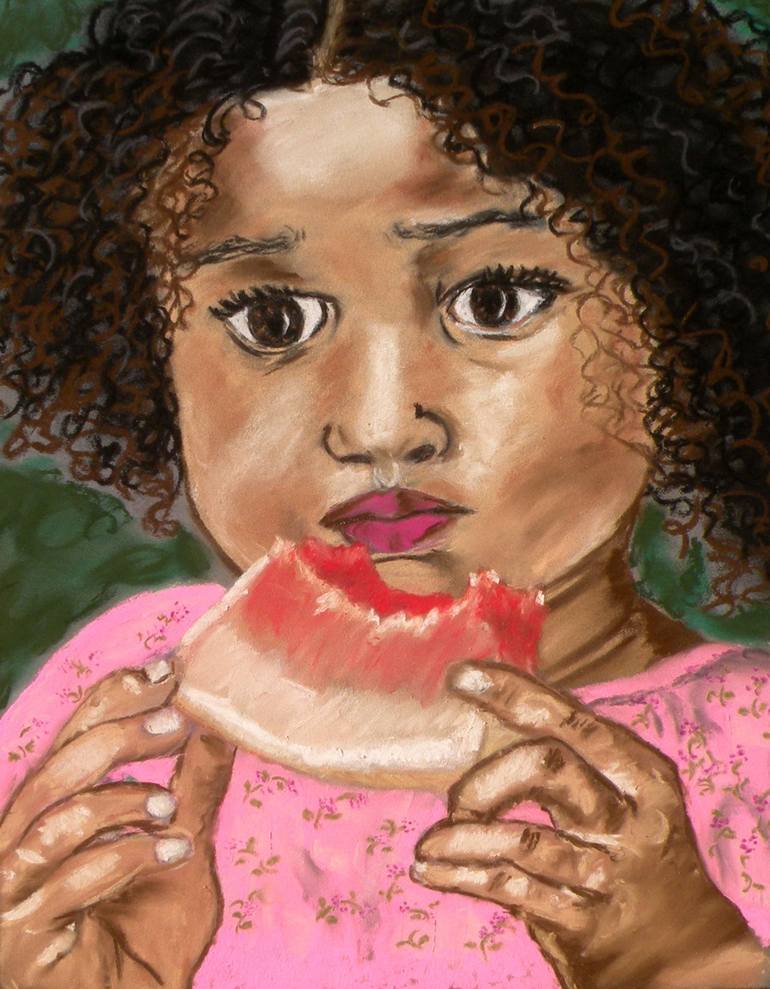 This Is Isa Drawing by Kalisia Cox | Saatchi Art