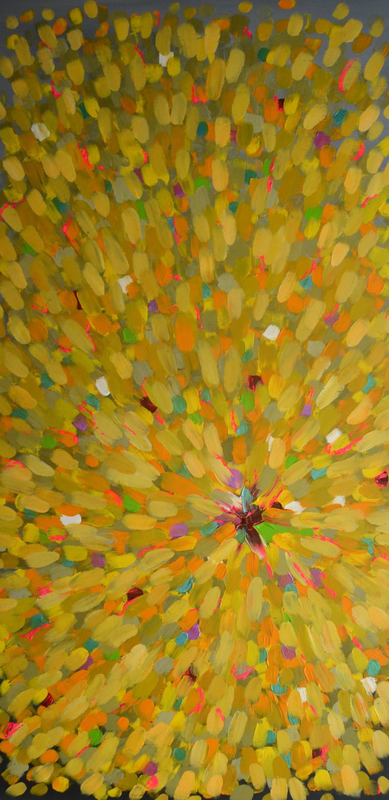 Aurous Blossom (commission) Painting by Sara Gardner | Saatchi Art