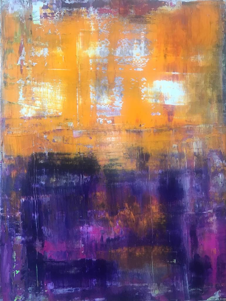 Naissance à l'orage Painting by Jerod Abstract | Saatchi Art