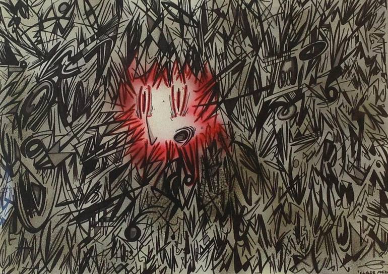 MIDDLE CLASS Painting by SEGUTOART SEGUTO | Saatchi Art