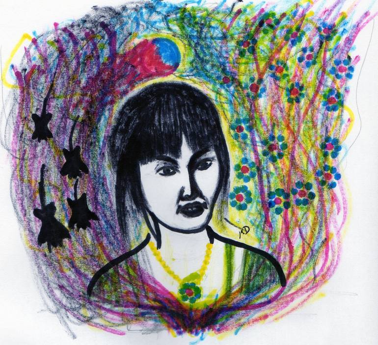 Human Face of War Painting by Khudadad Azara | Saatchi Art