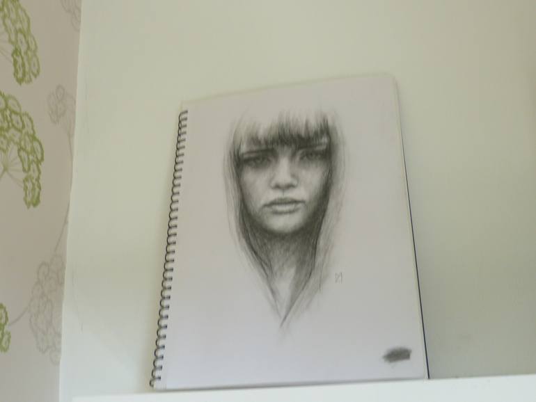 Tell Me Why Drawing by Liz Y Ahmet | Saatchi Art