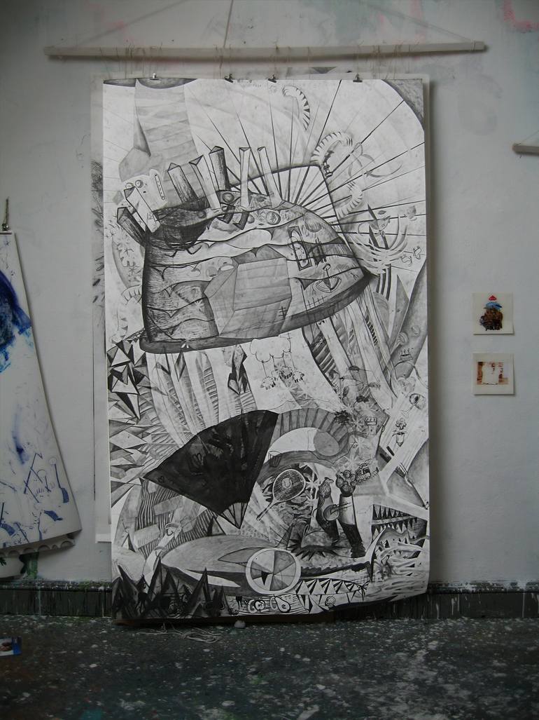 untitled Drawing by Dahlia de Candido | Saatchi Art