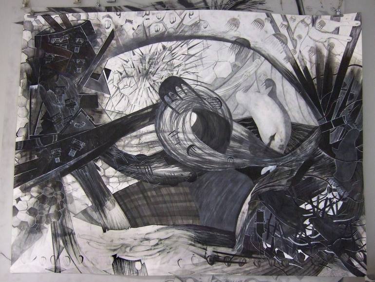 the walrus and the carpenter Drawing by Dahlia De Candido | Saatchi Art
