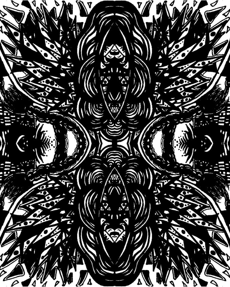 Fertility's Baby Drawing by Sandrine AK | Saatchi Art