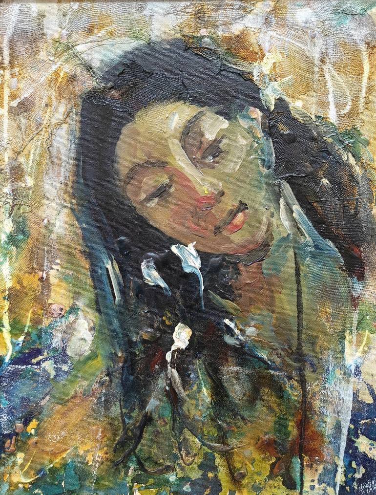Expressions Painting by Maitrry P Shah | Saatchi Art