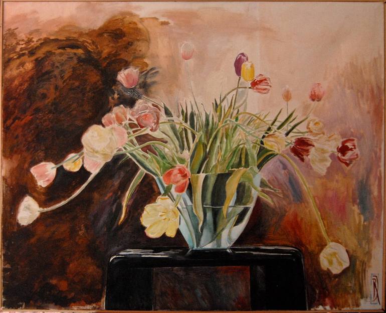 Vase Painting by Rainer Jacob | Saatchi Art