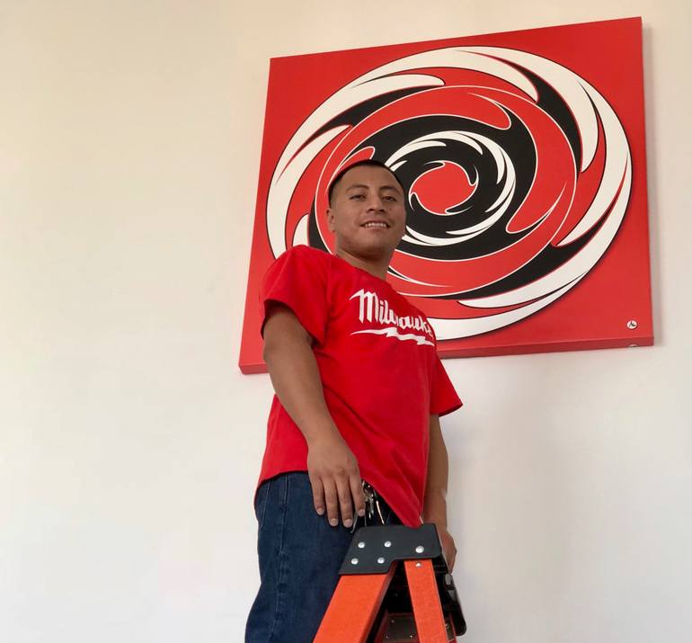 Mike Tyson's Tattoo Painting by Michael Weber | Saatchi Art