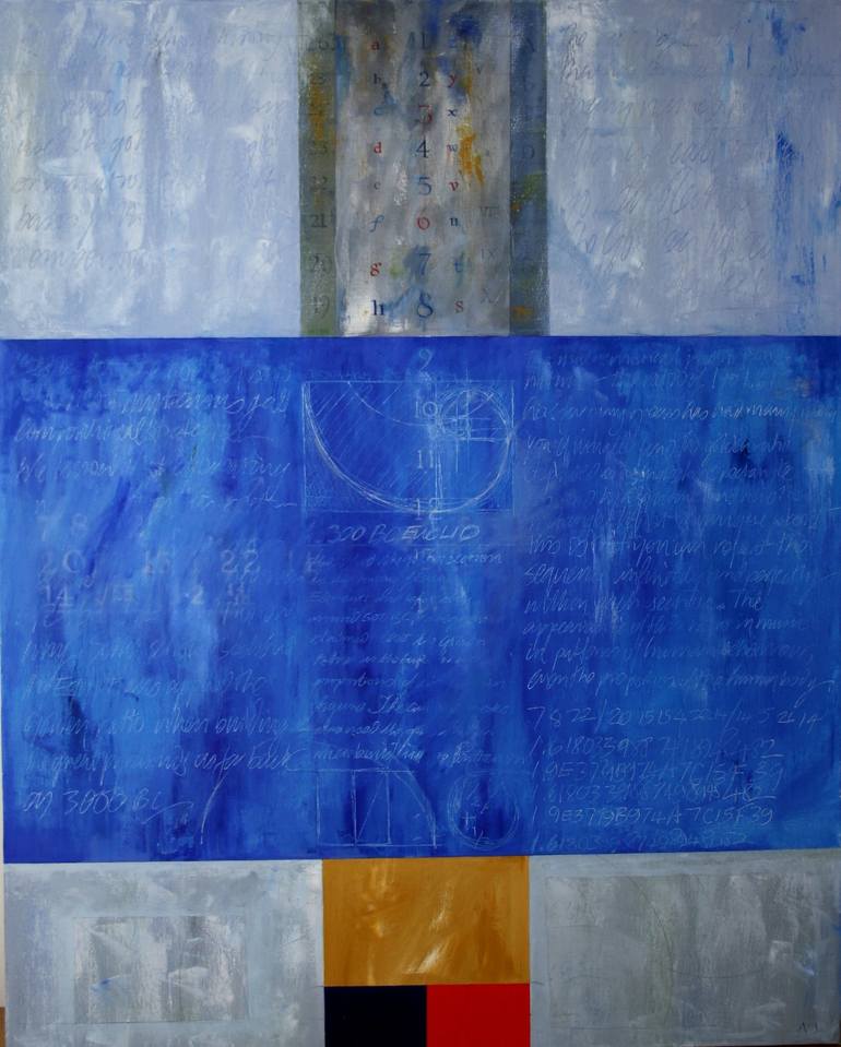 The Golden Section Painting by Anthony S Jones | Saatchi Art