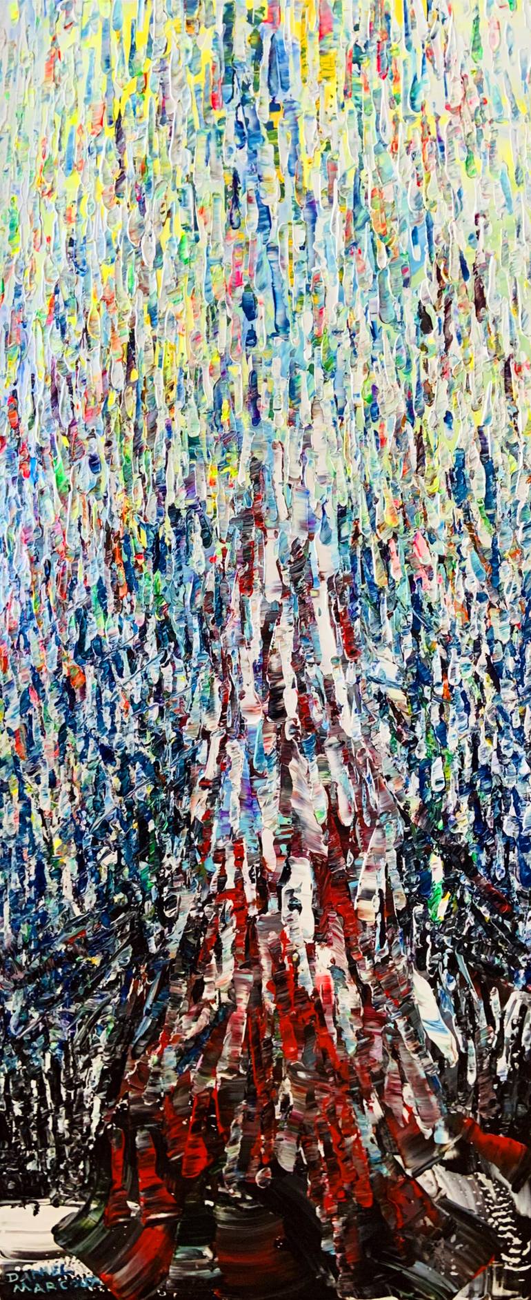 Rainbow body 9 Painting by Daniel Marcoux | Saatchi Art