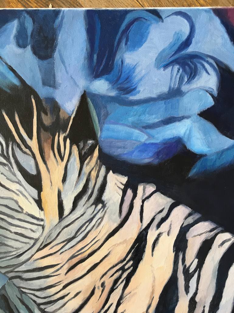 Astral beast Painting by Marek Hospodarsky | Saatchi Art