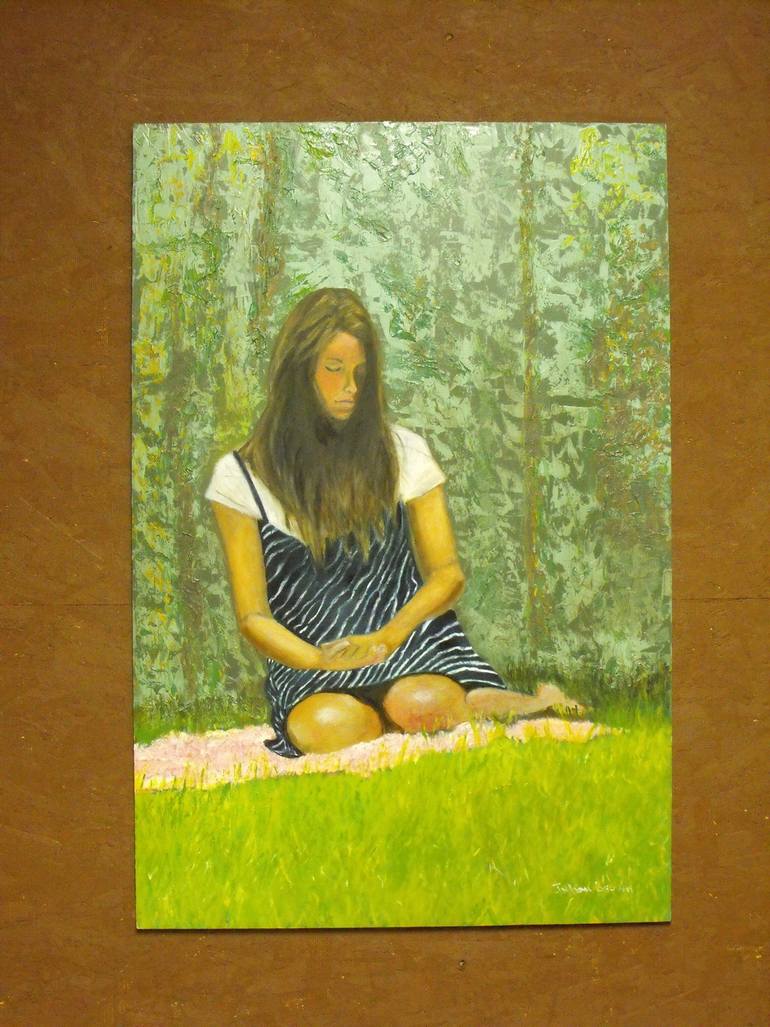 Jacki Painting by j brown | Saatchi Art