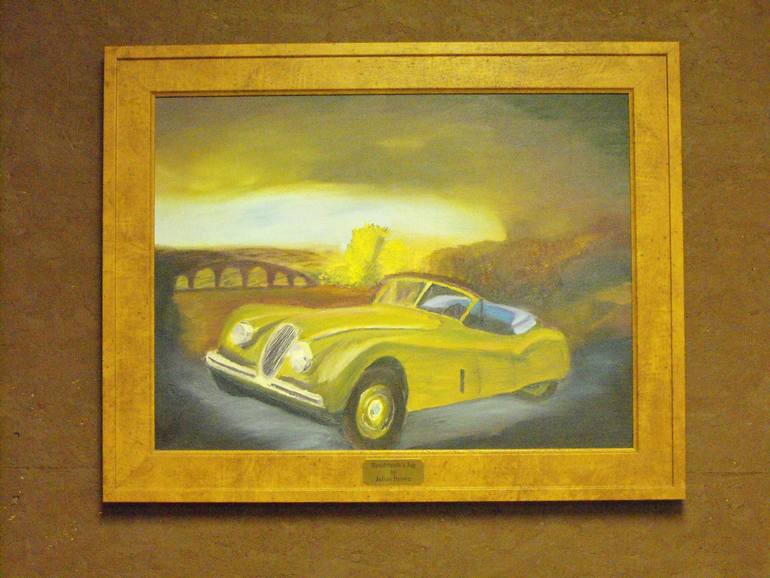 Rembrant's Jag Painting by j brown | Saatchi Art