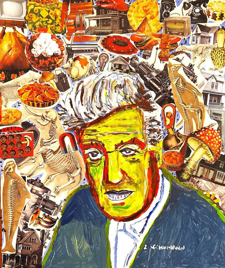 David Lynch- Room to Dream Mixed Media by Carl Schumann | Saatchi Art