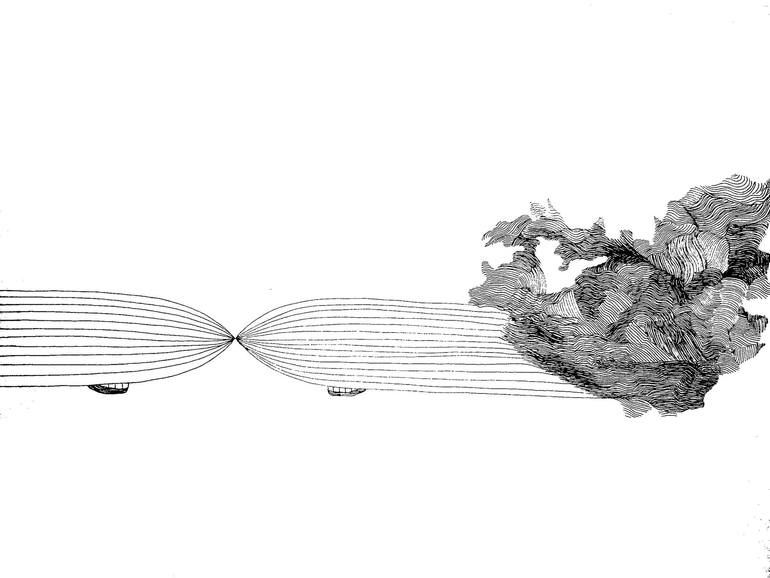 Creation of the World Drawing by Maria Corejova | Saatchi Art