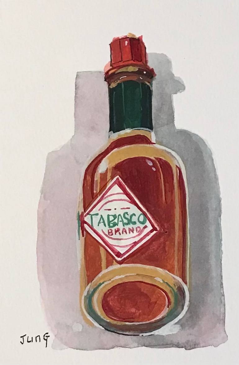 Tabasco Painting by Jung Nowak | Saatchi Art