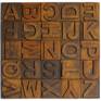 ALPHABET RUST CORTEN Sculpture by Francesco Alpigiano | Saatchi Art