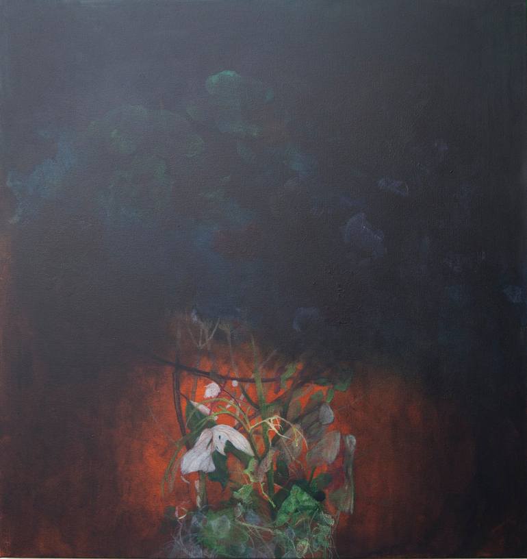 Fire & Soot Painting by Ruth Piper | Saatchi Art
