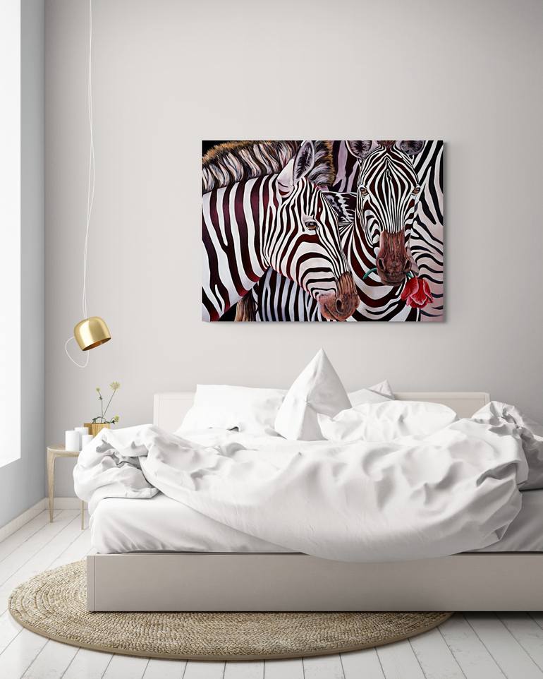 One Moore Flower Painting by Judith Moore | Saatchi Art