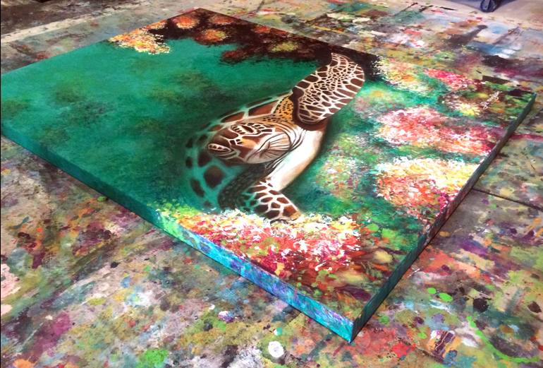Ancient Lineage Painting by Jill English | Saatchi Art