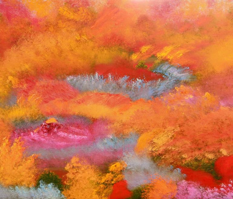 Autumn Abstract II Painting by David Snider | Saatchi Art