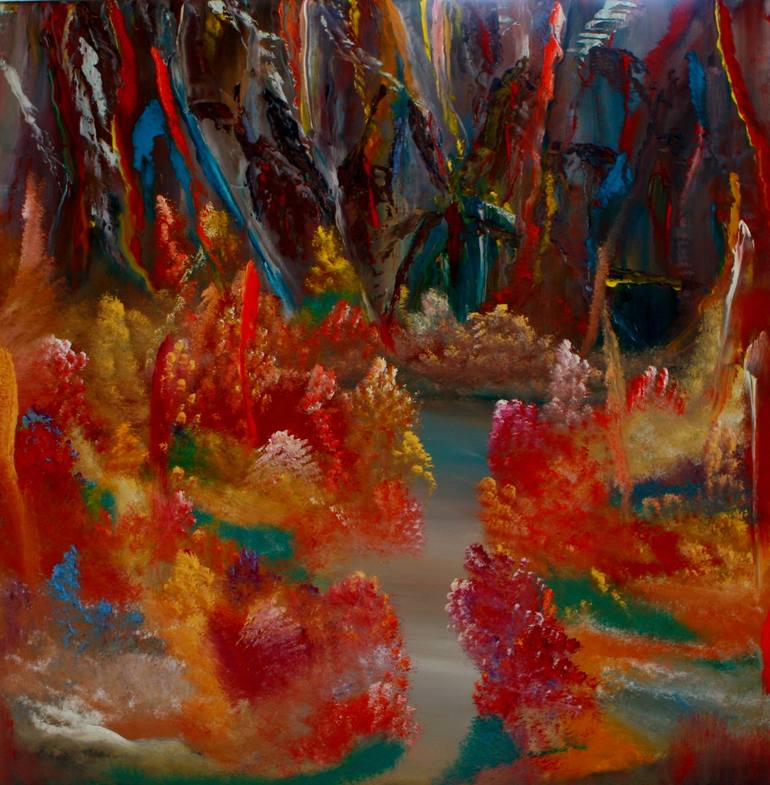 In The Tropics Painting by David Snider | Saatchi Art