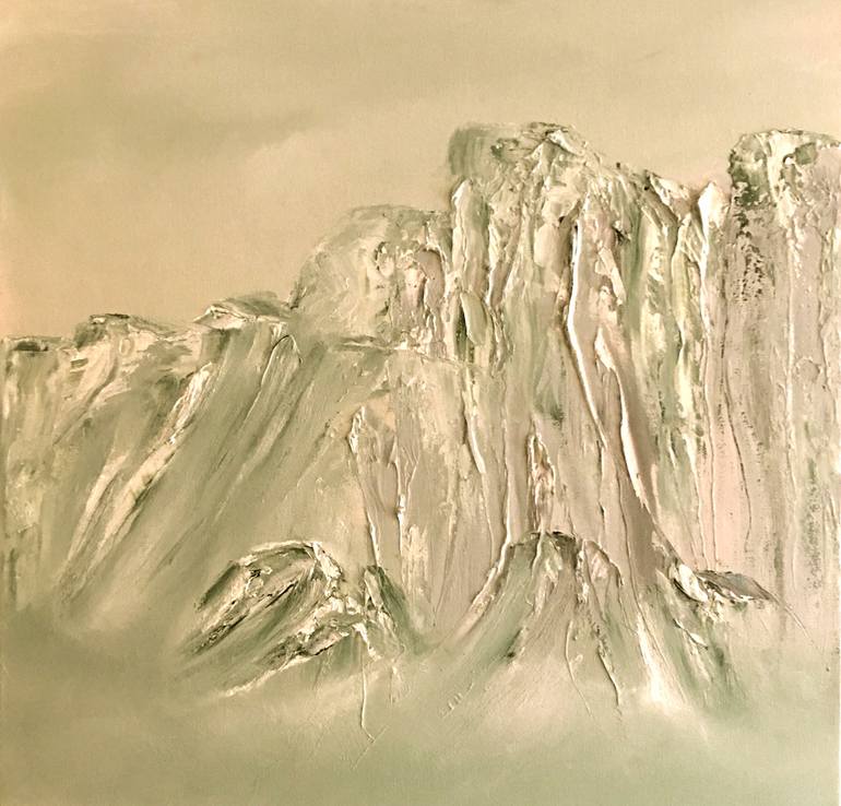 Spanish Peaks Painting by David Snider | Saatchi Art