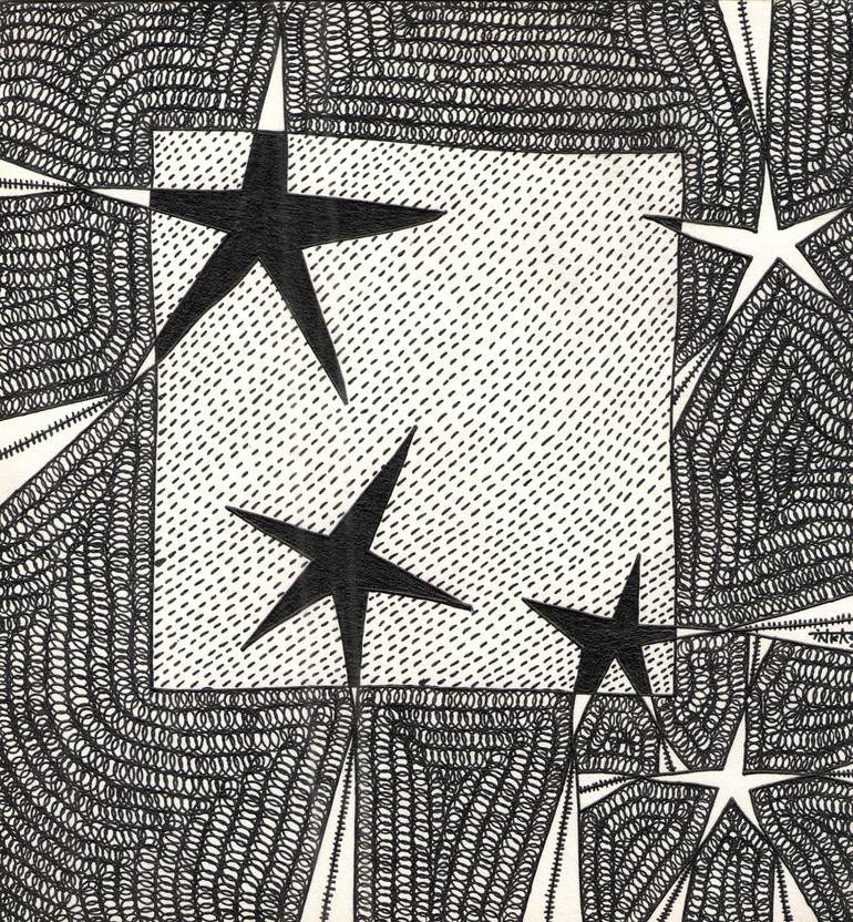 Five Stars-4 Drawing by Inkas Arts | Saatchi Art