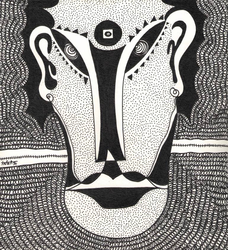 Face -10 Drawing by Inkas Arts | Saatchi Art
