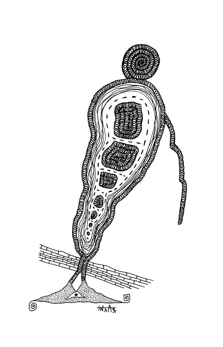 No Use For Waiting Drawing by Inkas Arts | Saatchi Art