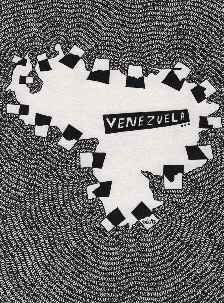 We are one- Venezuela Drawing by Inkas Arts | Saatchi Art