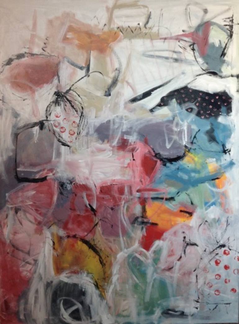 Se Métamorphoser pendant la nuit Painting by Annie Rodrigue | Saatchi Art