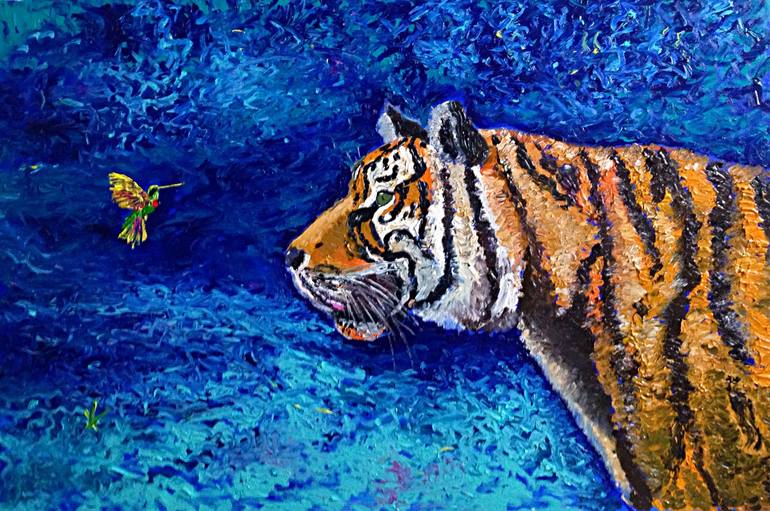 The suggestiveness Painting by Ekaterina Konkina | Saatchi Art