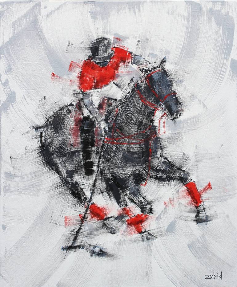Command the situation Painting by zahid saleem | Saatchi Art