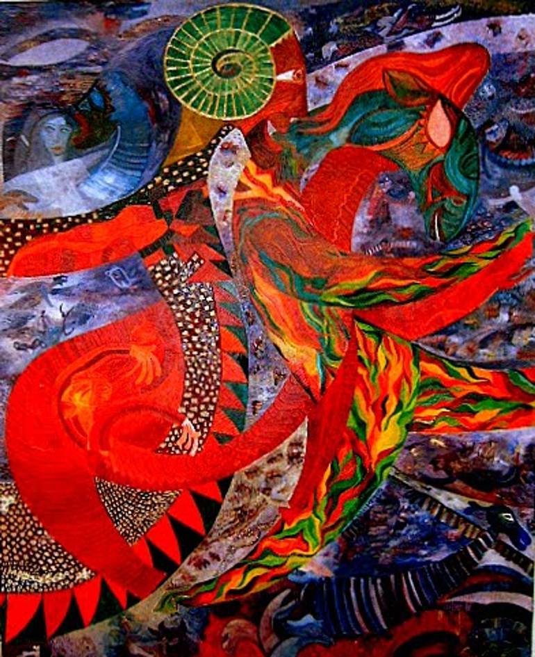 Gilgamesh Painting by Klm Yavan | Saatchi Art