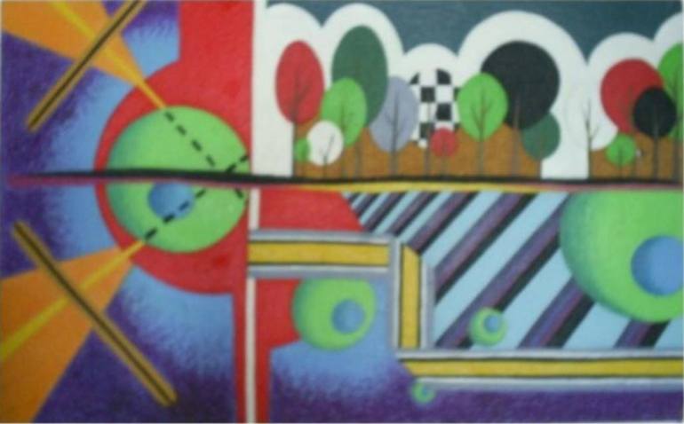 MATRIZ Painting by Joakim Paz | Saatchi Art