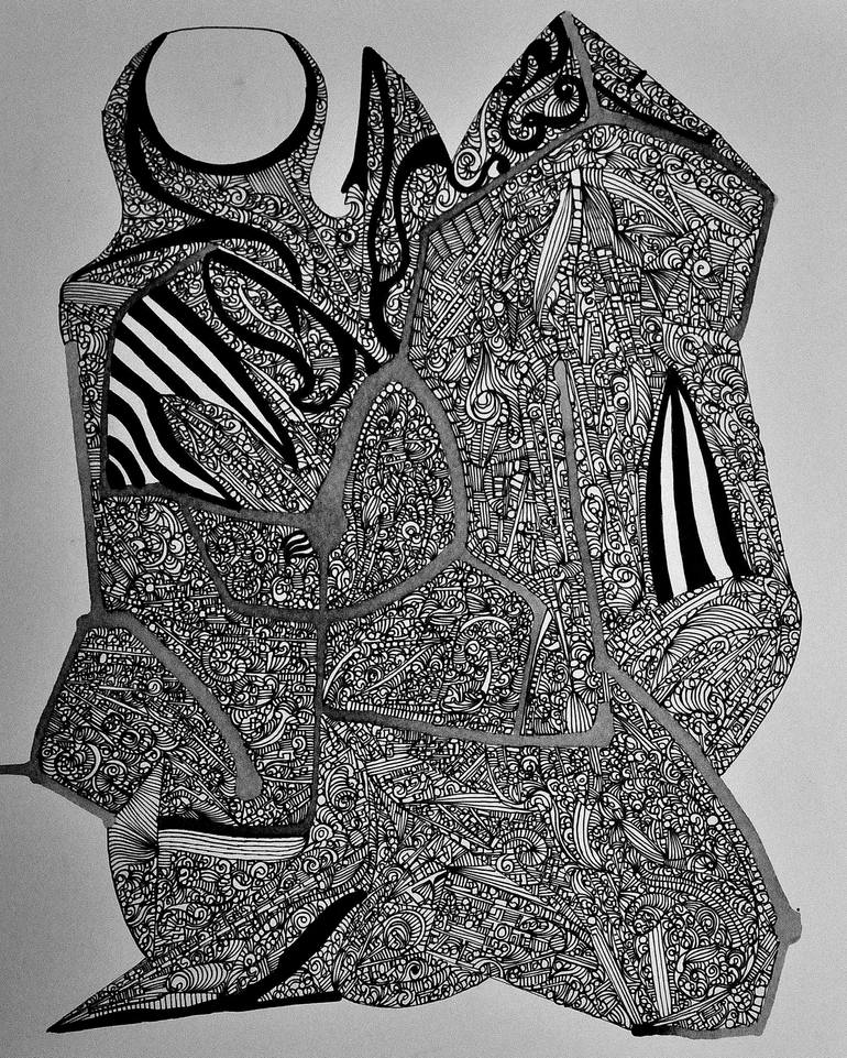 The Boreal set Drawing by Ash Narayan | Saatchi Art