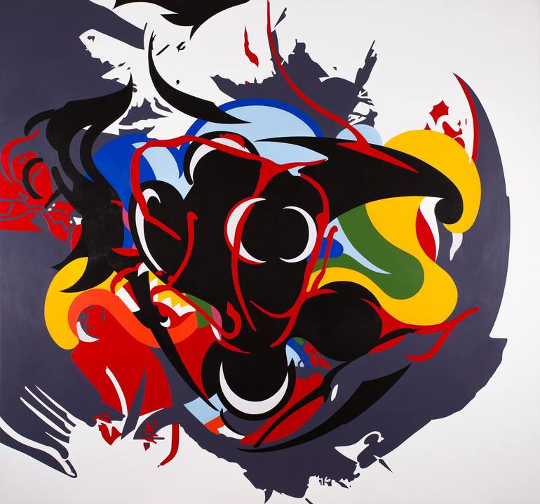 The Cataclysmic Conundrum Of Undeterminable Forces Painting by Mark ...