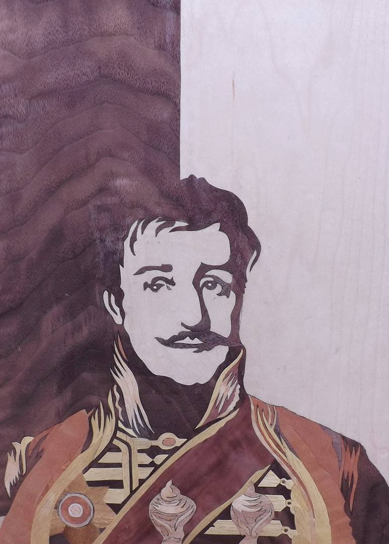 Karadjordje Petrovic - marquetry work Printmaking by Dusan Rakic ...