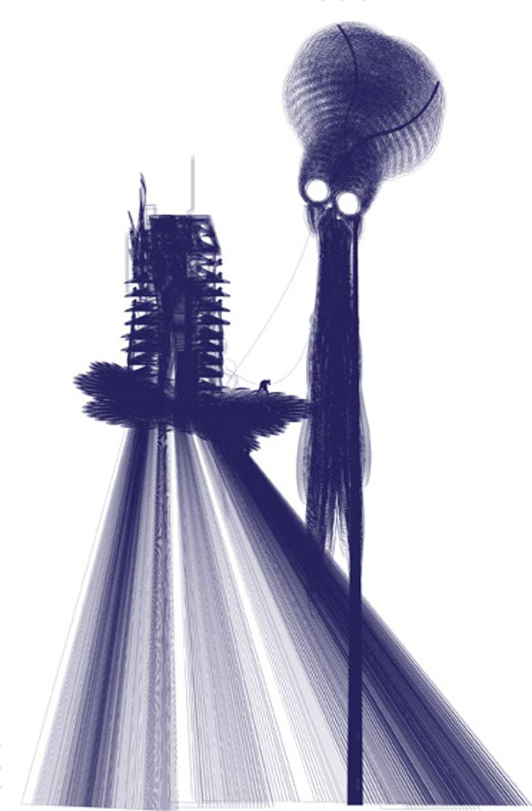 imperfect god Drawing by Alexandros Psychoulis | Saatchi Art